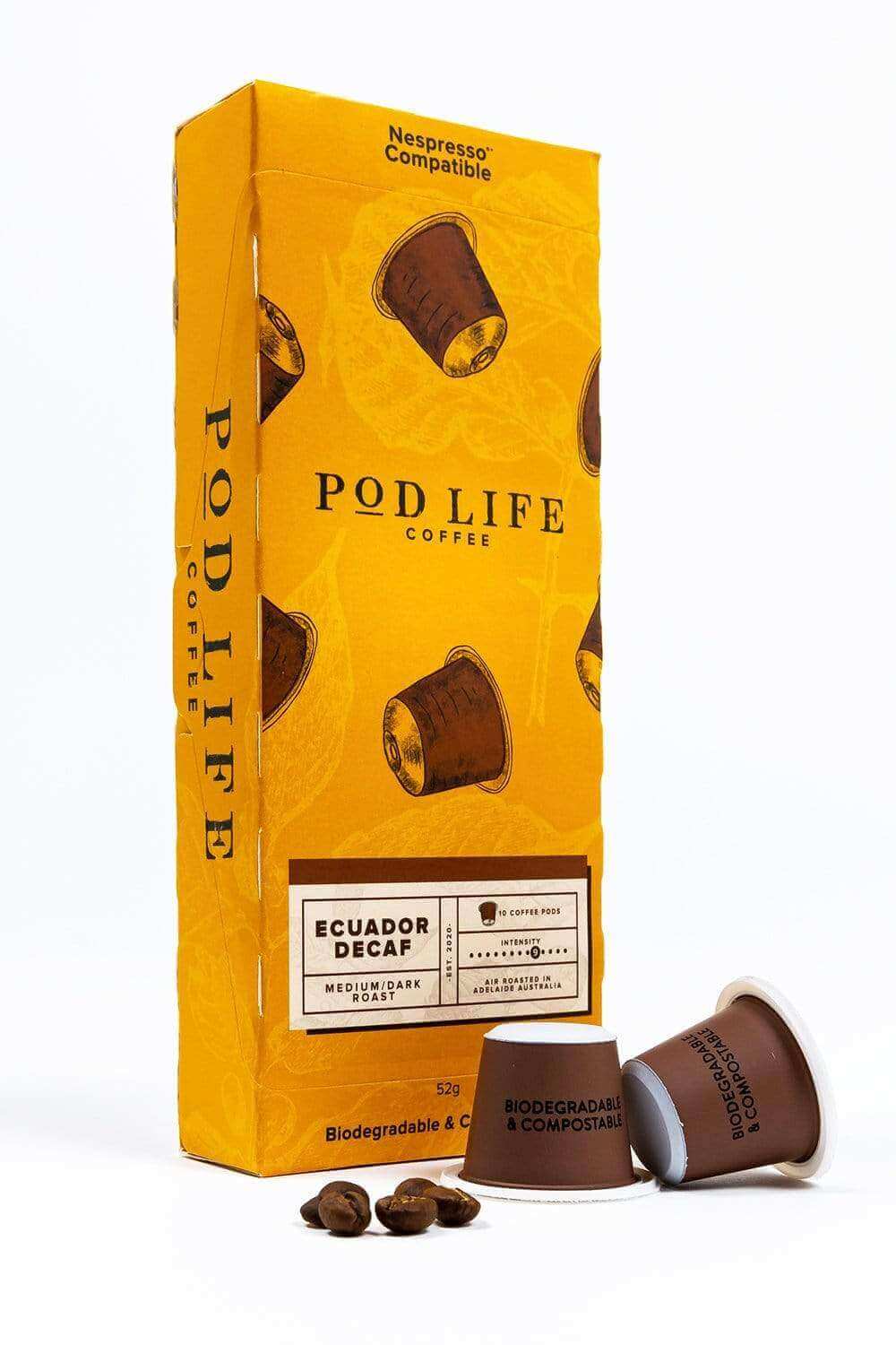 Biodegradable & Home Compostable Coffee Pods Australia | Pod Life